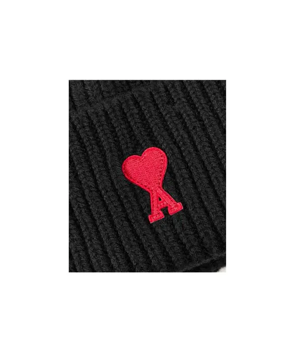AMI Paris Simple Knitted Cap
