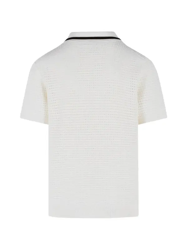 Casablanca Waffle Polo Shirt