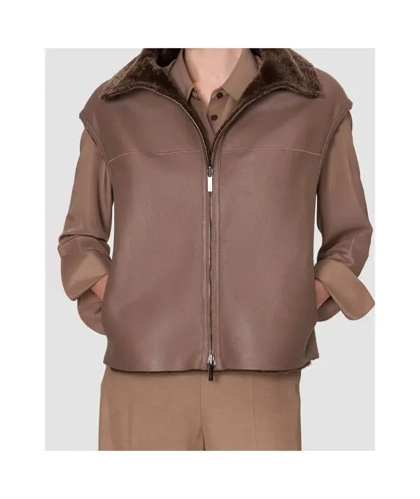 JOSEPH Reversible Shearling Jacket