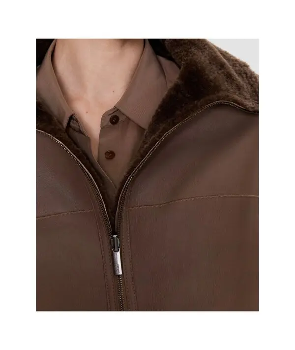 JOSEPH Reversible Shearling Jacket