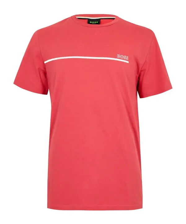 Hugo Boss Bodywear Short Sleeve Soft T-shirt - Red