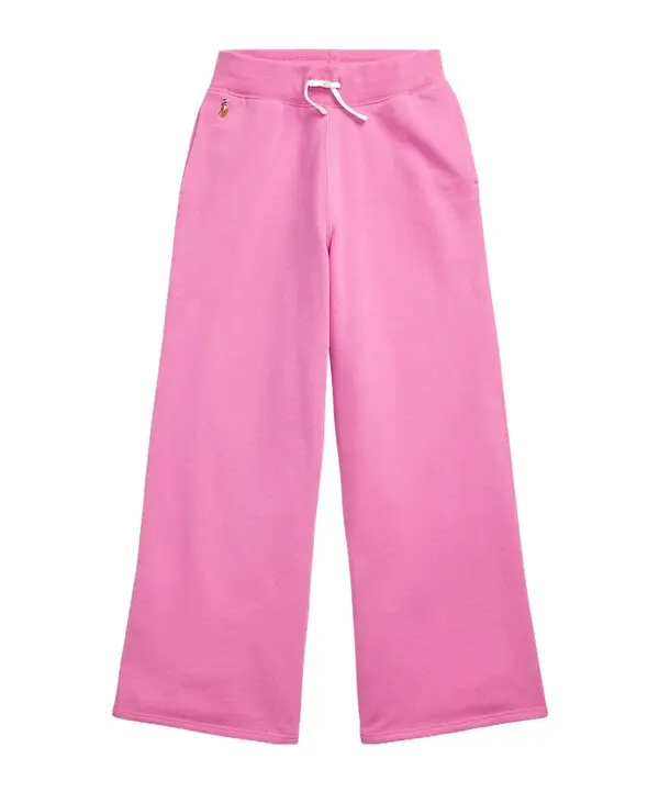 Polo Ralph Lauren Wide Leg Joggers With Embroidered Pony