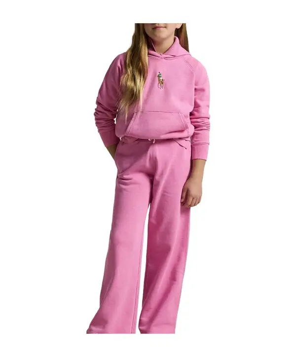 Polo Ralph Lauren Wide Leg Joggers With Embroidered Pony