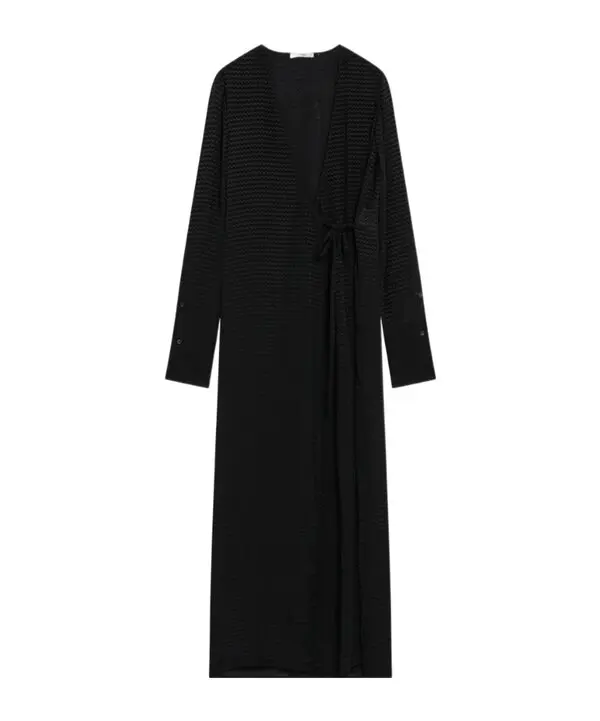 Fendi Long-sleeved Dress - Black