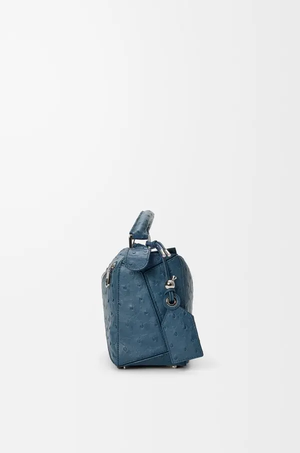 Loewe Petit Sac Featherlight Puzzle En Cuir D'autruche