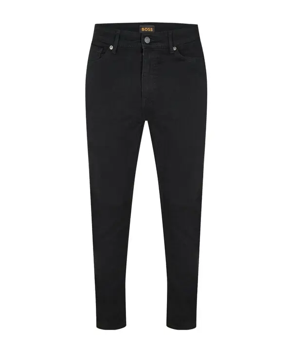 Hugo Boss Slimfit Cropped Jeans - Black