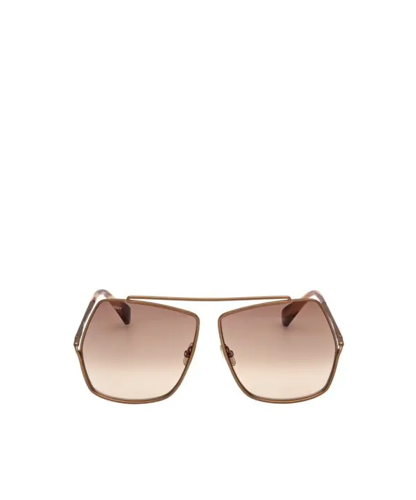 Max Mara Irregular Frame Sunglasses