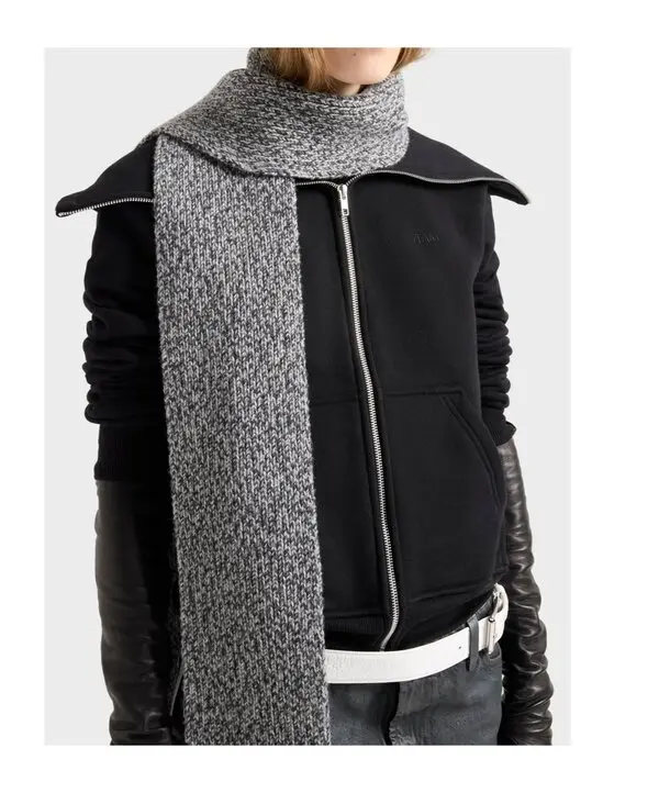 7 For All Mankind High-neck Zip-up Hoodie