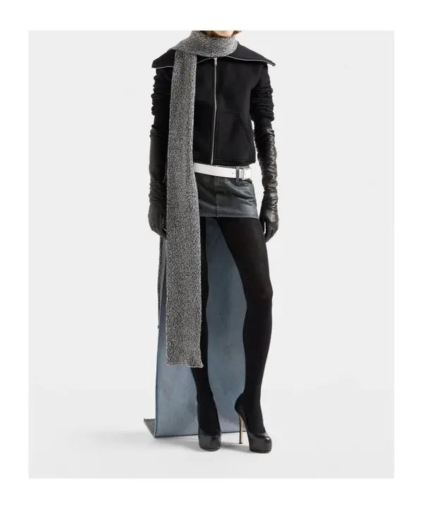 7 For All Mankind High-neck Zip-up Hoodie