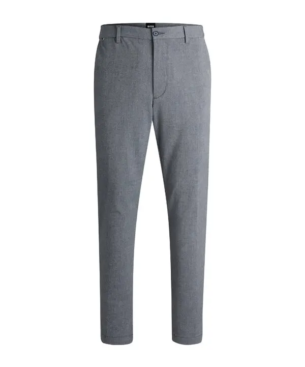 Hugo Boss Straight Leg Trousers - Gray