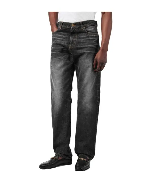 Versace Washed Bootcut Jeans
