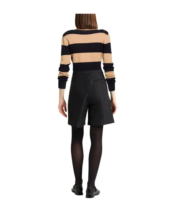 Max Mara Striped Knit Top
