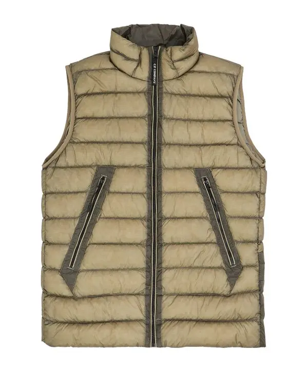 C.P. COMPANY Padded Gilet - Nude