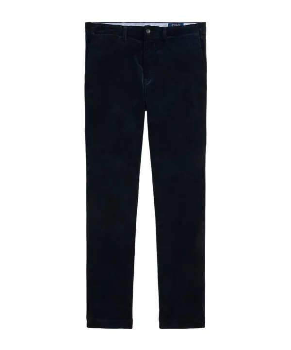 Polo Ralph Lauren Corduroy Straightleg Trousers - Black