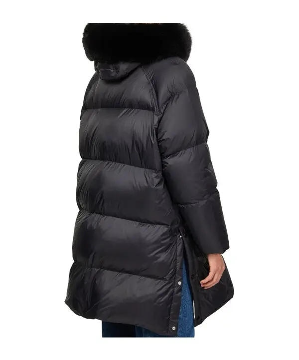 YVES SALOMON Fox Fur Hood Down Parka