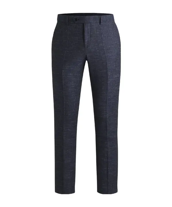 Hugo Boss Straight Leg Trousers - Blue