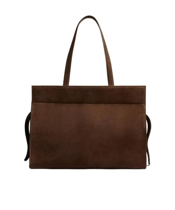Khaite Top Handle Bag - Cocoa