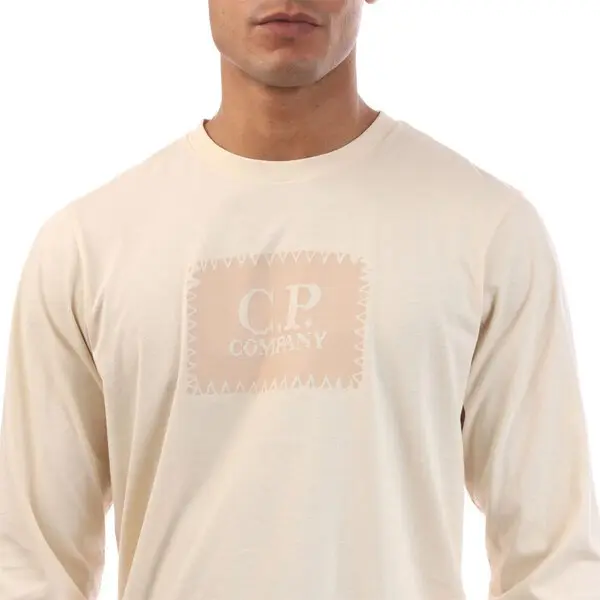 C.P. COMPANY 30/1 Jersey Logo T-shirt