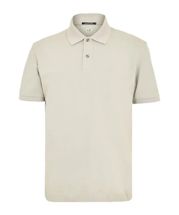 C.P. COMPANY Collared Shortsleeve Shirt - White