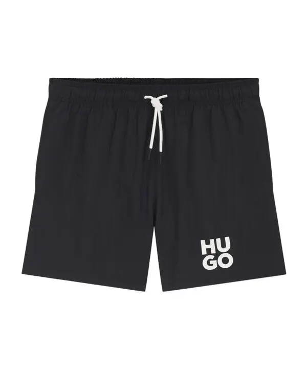Hugo Boss Drawstring Swim Shorts - Black