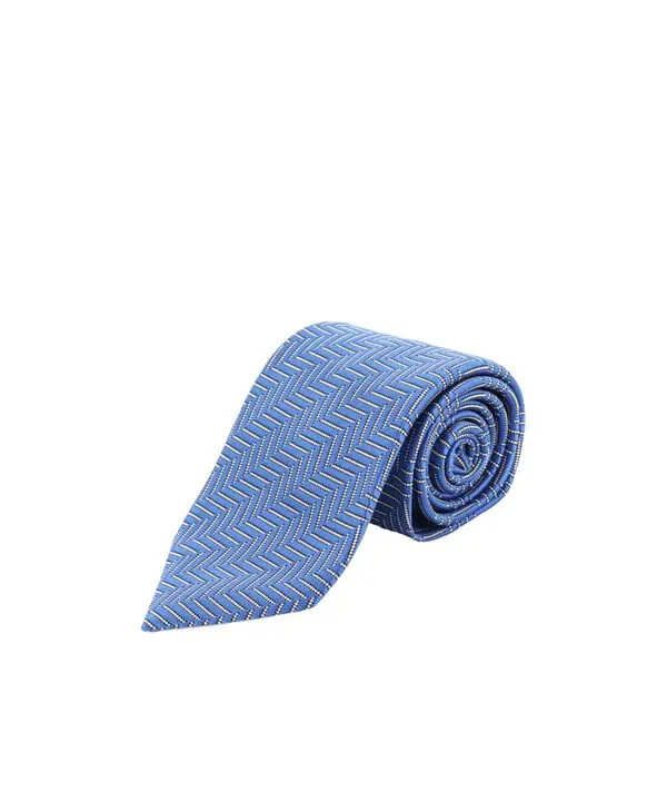 TOM FORD Pointed-tip Tie - Blue