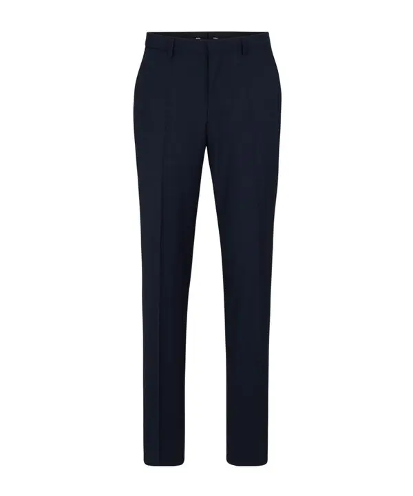 Hugo Boss Straight Leg Trousers - Blue
