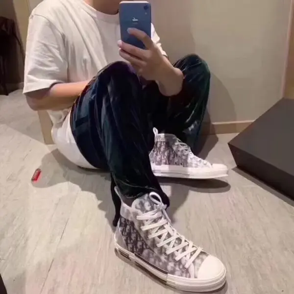 Dior B23 High' Oblique Casual Sneakers