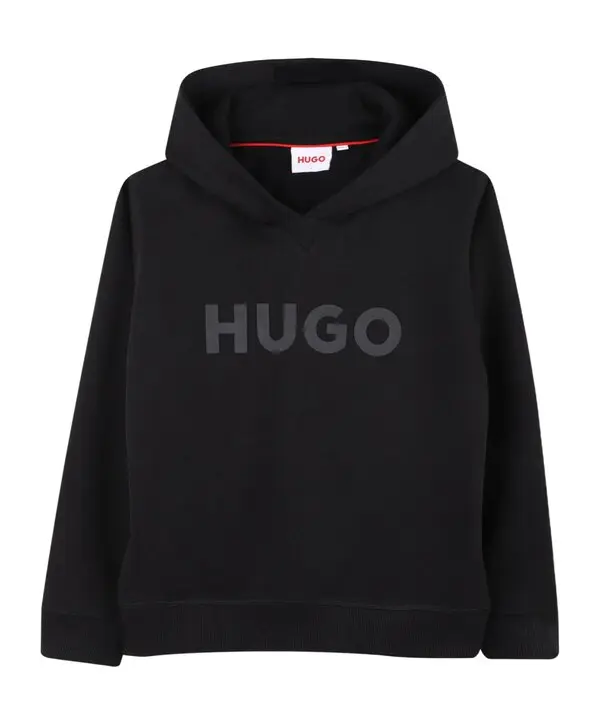 Hugo Boss Logo Hoodie - Black