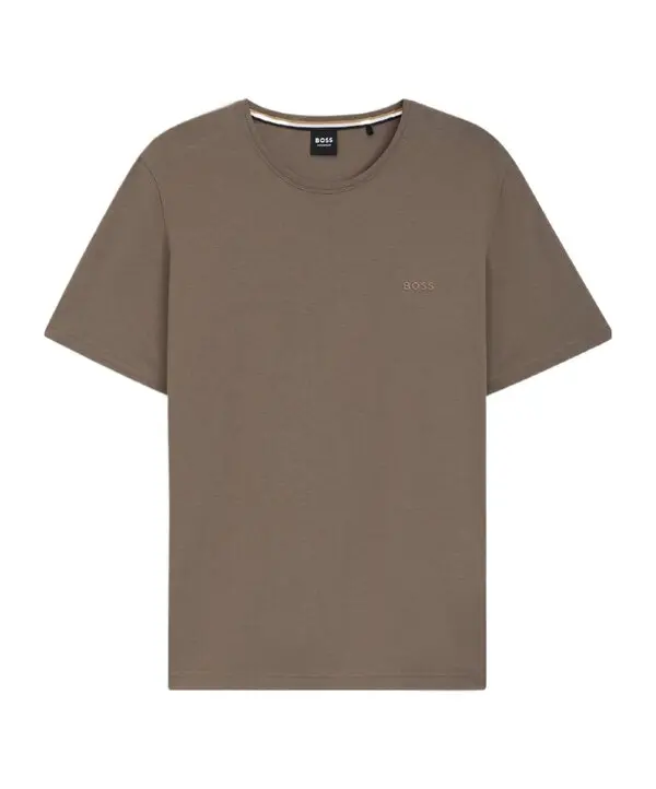 Hugo Boss Regular Fit Lounge T-shirt - Brown