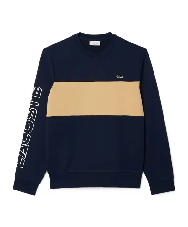 Lacoste Crewneck Longsleeve Top - Black