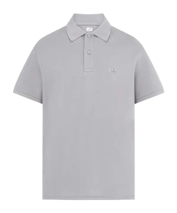 C.P. COMPANY Cotton Shortsleeve Polo Shirt