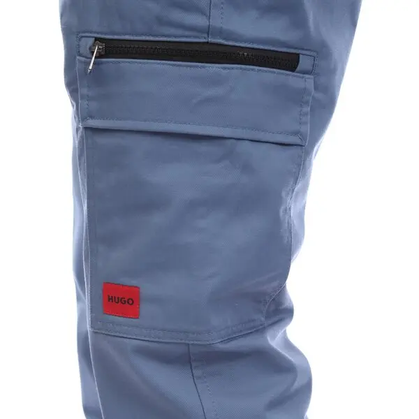 Hugo Boss Dustyblue Cargo Trousers