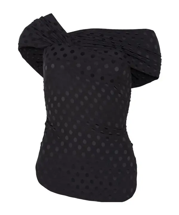 Isabel Marant Étoile Esen Short Sleeve Top - Black