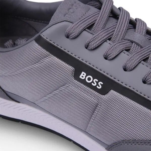 Hugo Boss Nitan Mixed Material Trainers