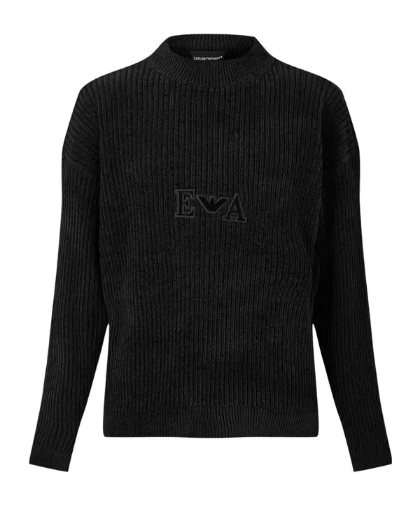 Emporio Armani Standard Length Pullover - Black