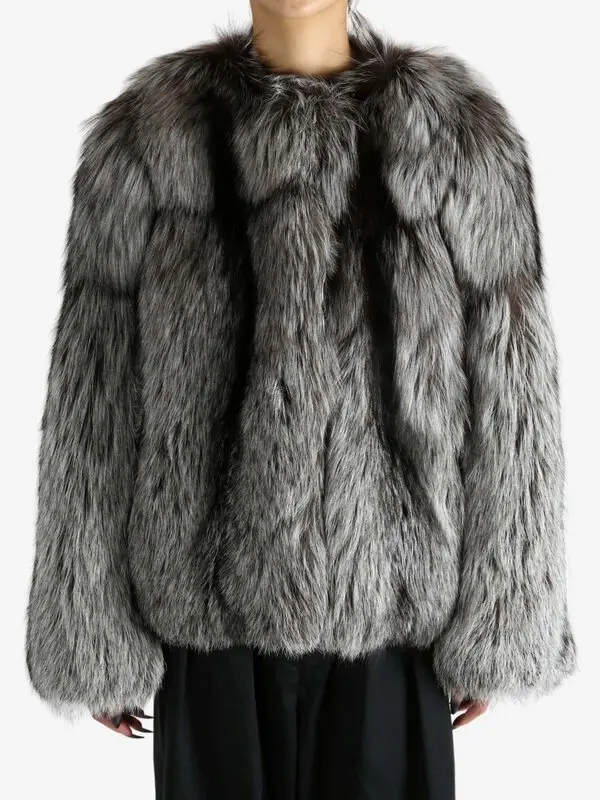 YVES SALOMON Long-sleeved Fur Jacket