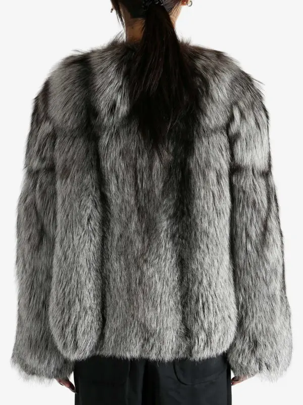 YVES SALOMON Long-sleeved Fur Jacket