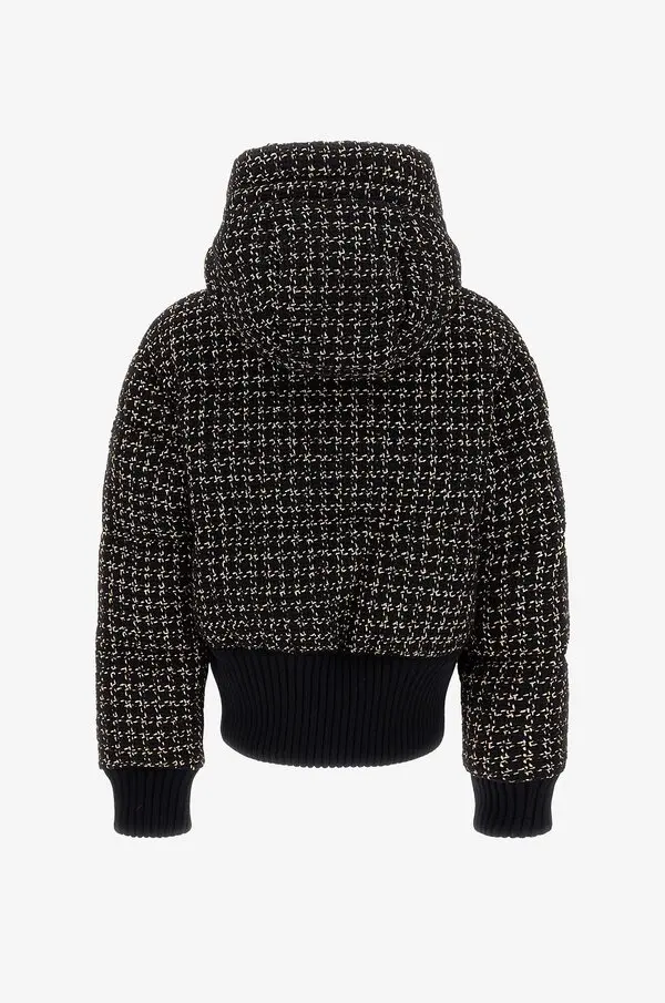 Herno Check-patterned Down Jacket