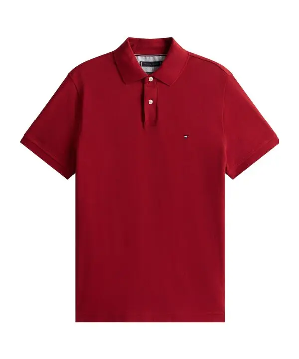 Tommy Hilfiger Cotton Polo Shirt - Red
