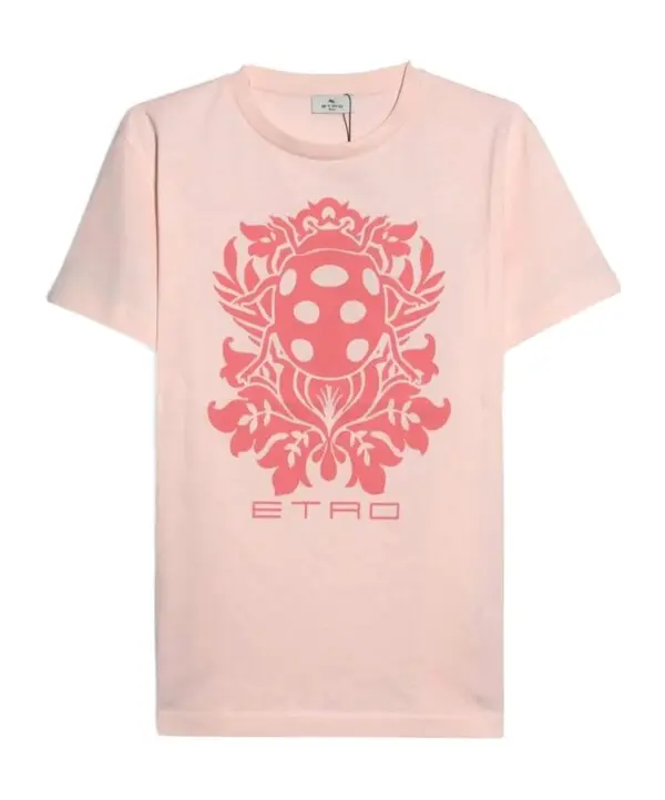 Etro Crew-neck T-shirt - Pink