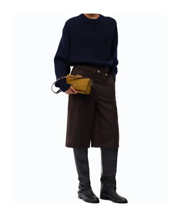 Pinko Logo-patch Pleated Trousers
