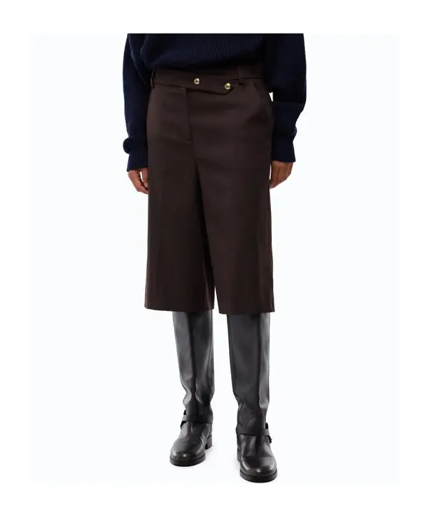 Pinko Logo-patch Pleated Trousers