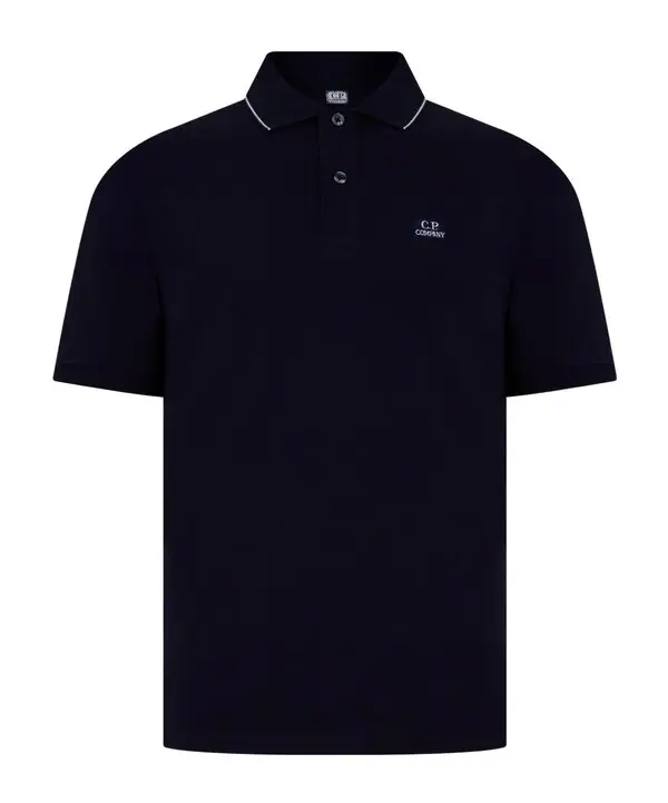 C.P. COMPANY Solid Color Polo Shirt