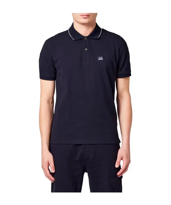 C.P. COMPANY Solid Color Polo Shirt