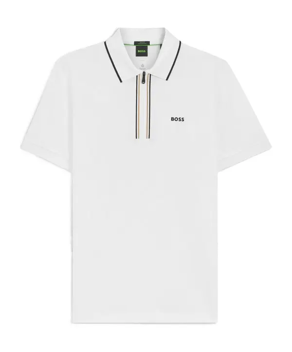 Hugo Boss Slimfit Zipup Polo Shirt