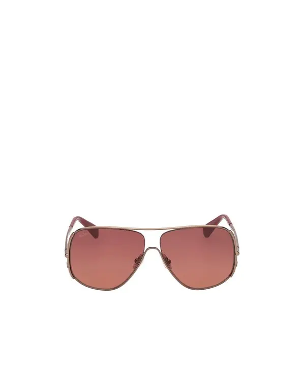 Max Mara Full-rim Sunglasses - Pink