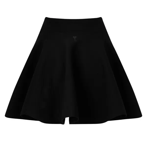 AMI Paris Knitted Skater Skirt