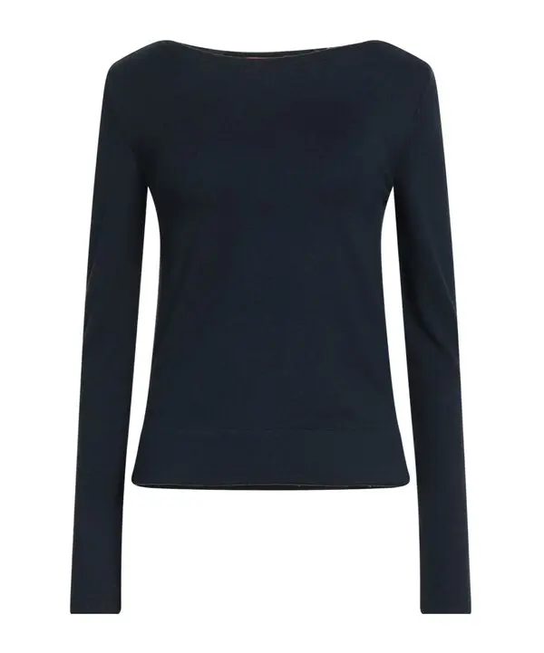 MAXCO. Long Sleeve Crew Neck Knit Top
