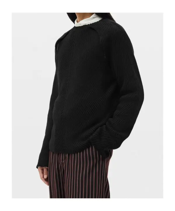 ANN DEMEULEMEESTER Ribbed-knit Sweater