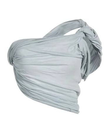 Rick Owens One-shoulder Gathered Jersey Vest - Gray